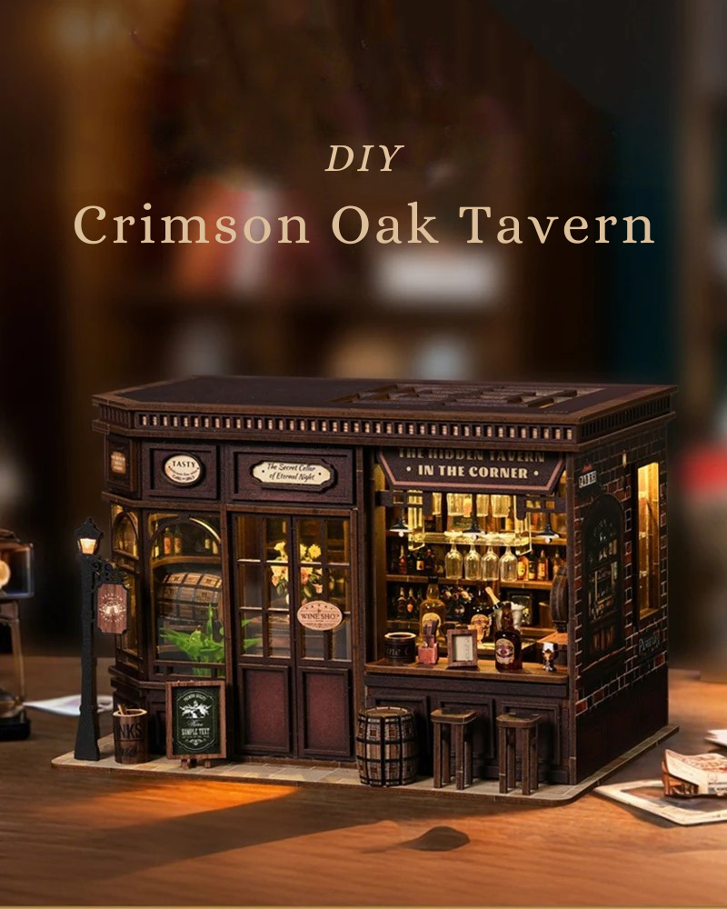 DIY Mini House - Crimson Oak Tavern – BitsyHomes