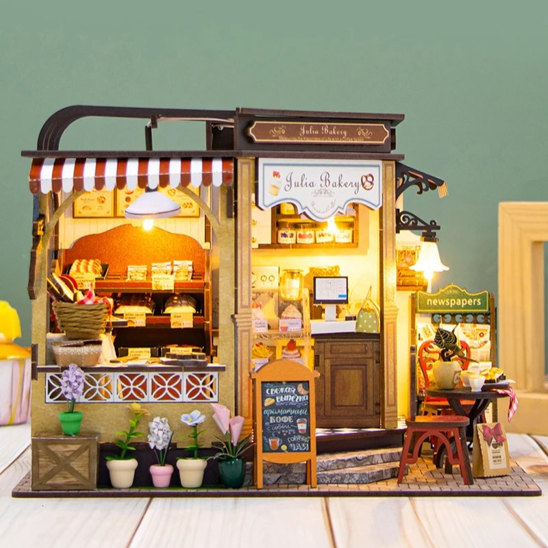 DIY Mini House - Corner Bakery – BitsyHomes