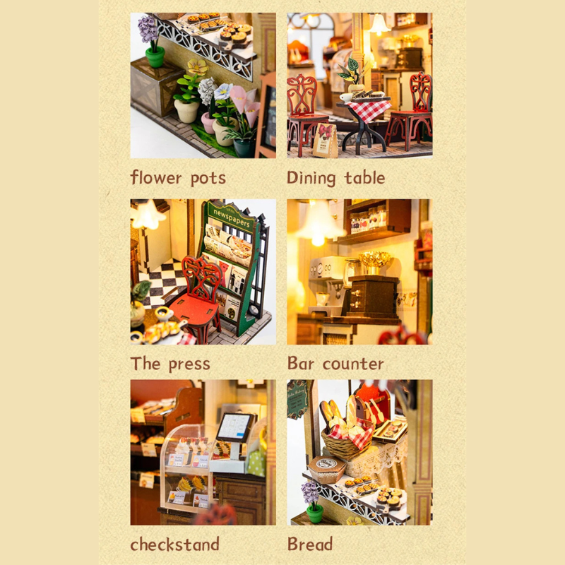 DIY Mini House - Corner Bakery – BitsyHomes