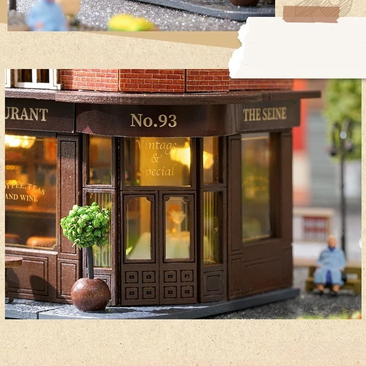 DIY Mini House - Corner Restaurant – BitsyHomes