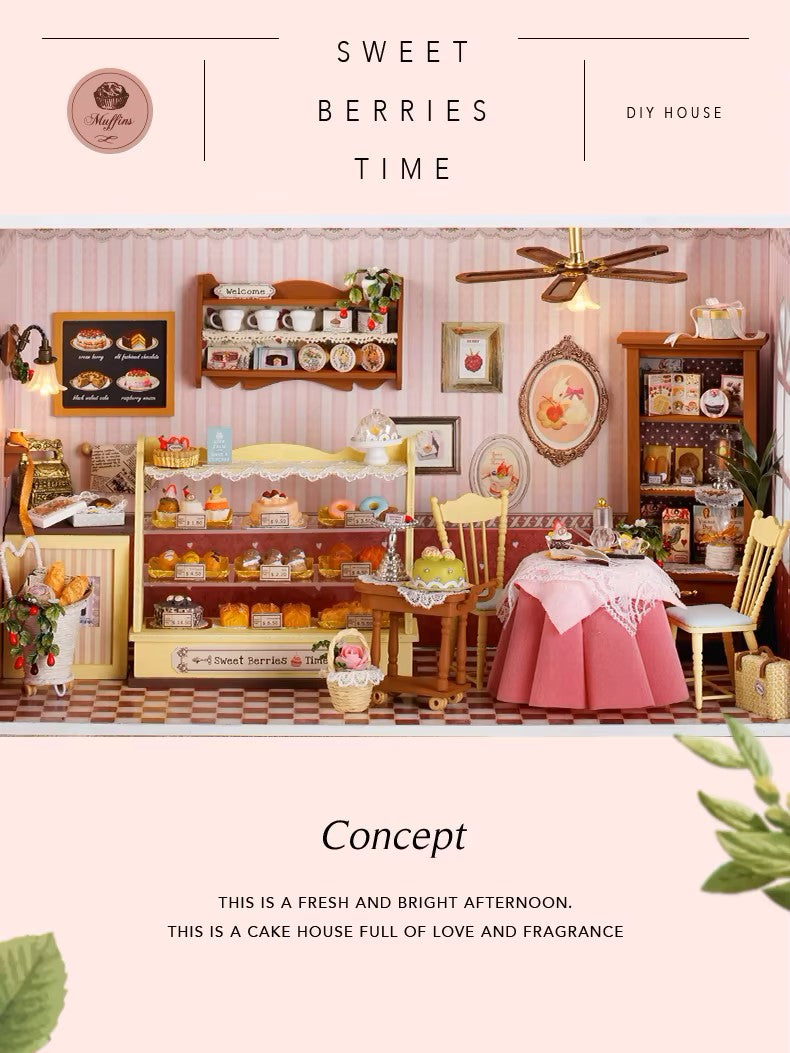 DIY Mini House - Sweet Cake Shop – BitsyHomes