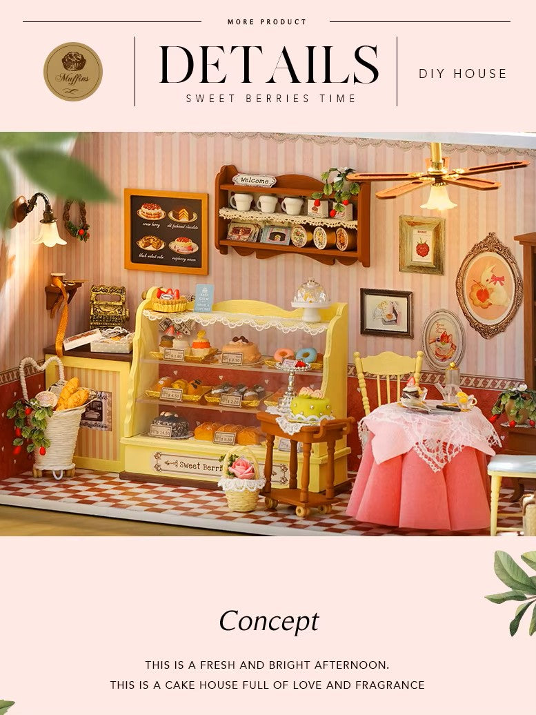 DIY Mini House - Sweet Cake Shop – BitsyHomes